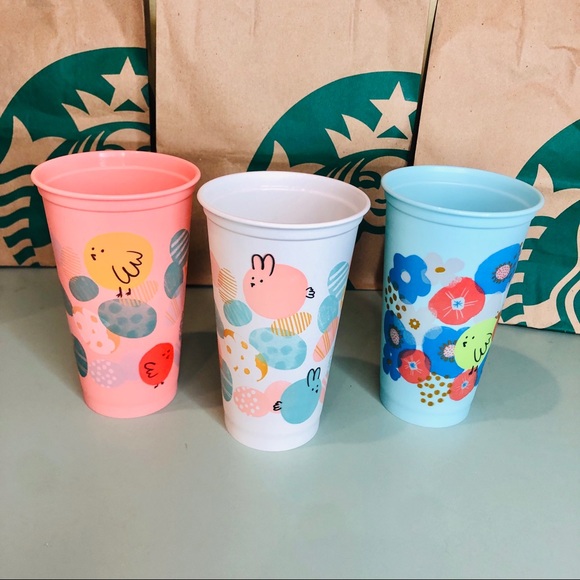 Starbucks | Other | Starbucks Reusable Spring 220 Hot Cups 6 Pack ...